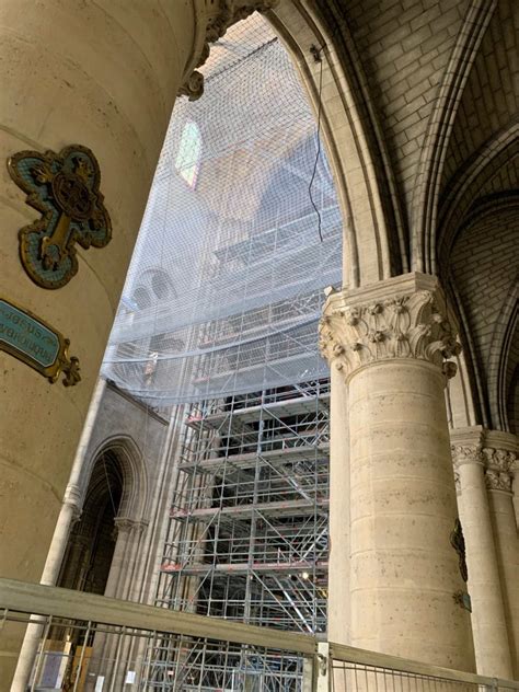Notre Dame Cathedral Reconstruction Progress Update 2022