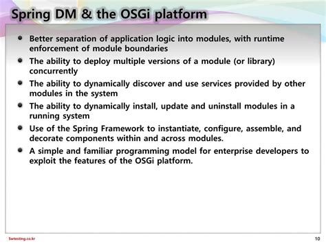 Ppt Osgi And Spring Introduction Powerpoint Presentation Free Download Id5423234