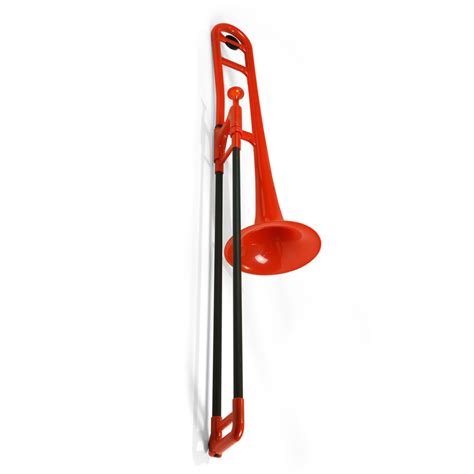 Trombon Simple Pbone Abs Rojo 700640 En Abs
