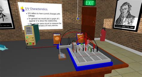 Engage In A Realistic 3d Simulation Plotting Iv Characteristics Of A Diode