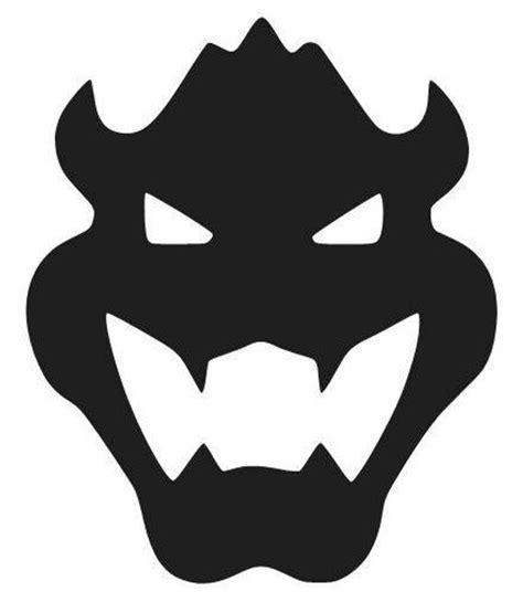 Super Mario Bowser Logo Vinyl Decal Sticker Laptop Window Car Truck