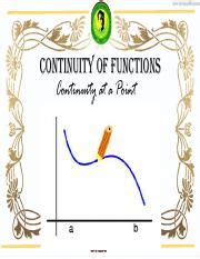 Understanding Continuity Functions Points Explained Course Hero