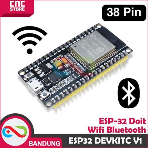 Jual Esp32 Esp 32 Doit Wifi Bluetooth Iot Esp 32s Development Board 38