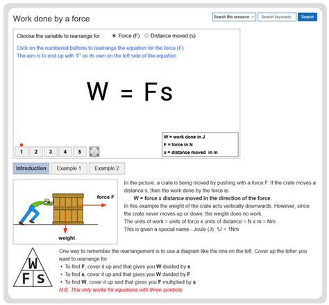 Physics Equations For Gcse Focus Educational Software