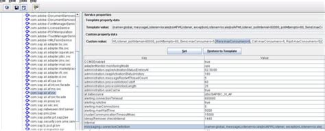 messaging system queue properties after xi 3 0 sp1 sap community