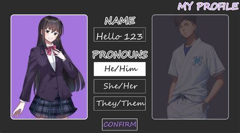 renpy name input and gender selection screen by smileflower