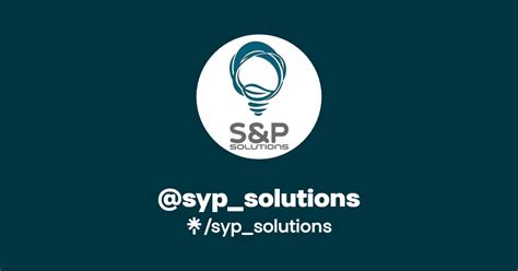 Syp Solutions Instagram Facebook Linktree