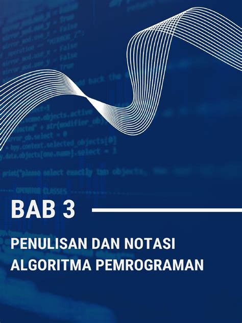 Modul Pb 3 Penulisan Dan Notasi Algoritma Pemrograman Pdf