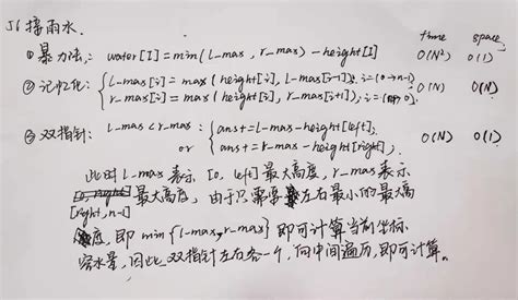 leetcode42 接雨水 joel wang 博客园