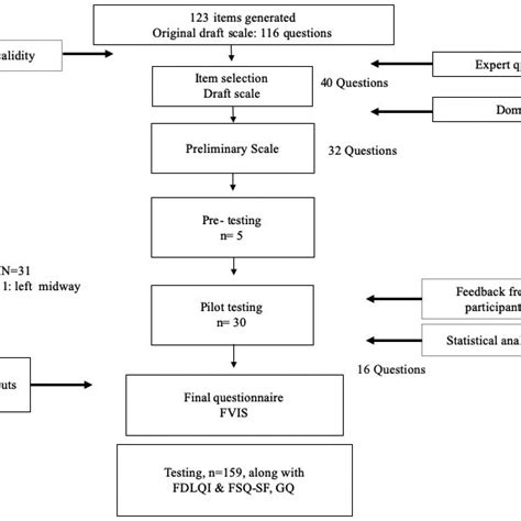 Flow Chart Depicting Different Phases Of Scale Development Download