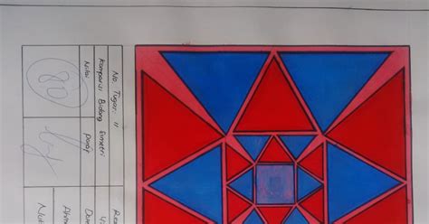 Desain Elementer Nirmana Tugas 11 Komposisi Bidang Simetris