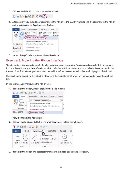 Mastercam Basics Tutorial Pdf Computer Peripherals Computing