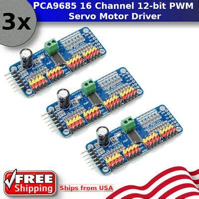 Pcs PCA Channel Bit PWM Servo Motor Driver I C For Servo Business Industrial