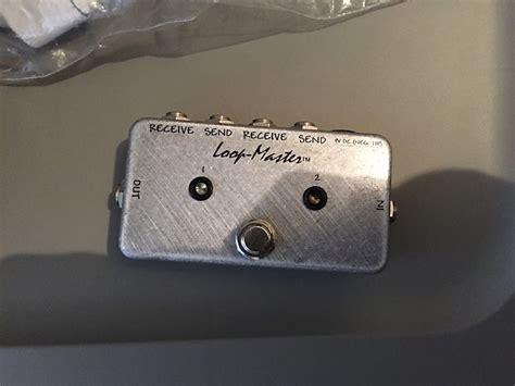 Loop Master Clean Dirty Effects Switcher Horizontal Layout Reverb