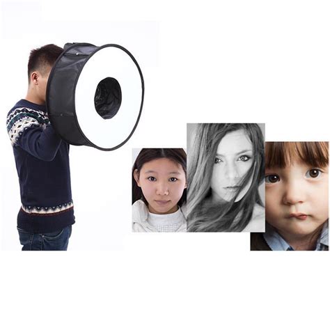 Camera Flash Diffuser 45cm Easyfold Macro Ring Spe Grandado