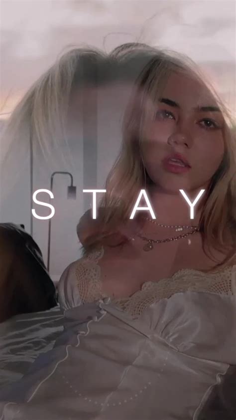 Stay Is Officially Here By Peyton Morete Music