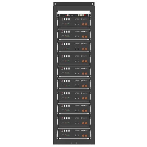 Pylontech Black Indoor Open Cabinet Rack Bt Pt Rk2000