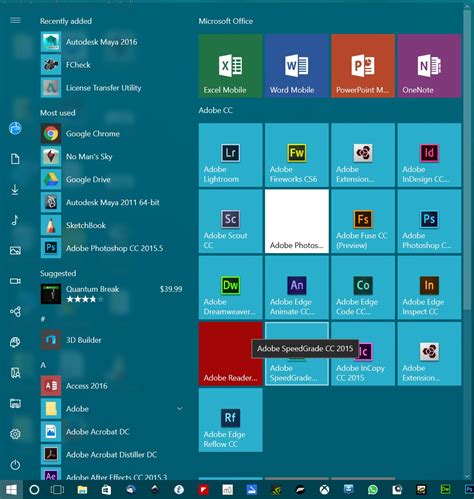 Customize Windows Start Menu To Resemble Windows