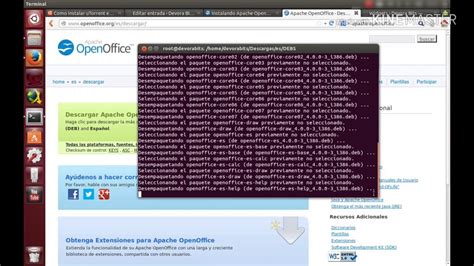Como Instalar Open Office En Linux YouTube