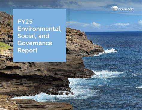 Esg Cirruslogic Cirrusrocks Cirrus Logic