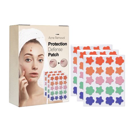 Aovuwu Large Capacity Pimple Patches Colorful Cute Zit Covers Hydrocolloid Acne Patches With