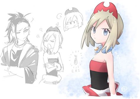 Irida And Adaman Pokemon And More Drawn By Nikki Kyousuke Danbooru