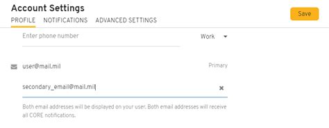 Adjust Email Preferences U S Army CORE Support