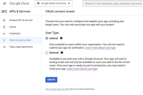 Google Sheet API Setting GSheetConnector