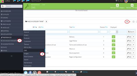 PrestaShop X How To Add A New Custom Page Template Monster Help