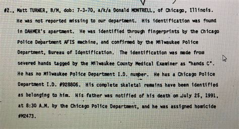 The Fbi Records Do Not Challenge The Forensic Teams Identification Claims Rthedahmercase