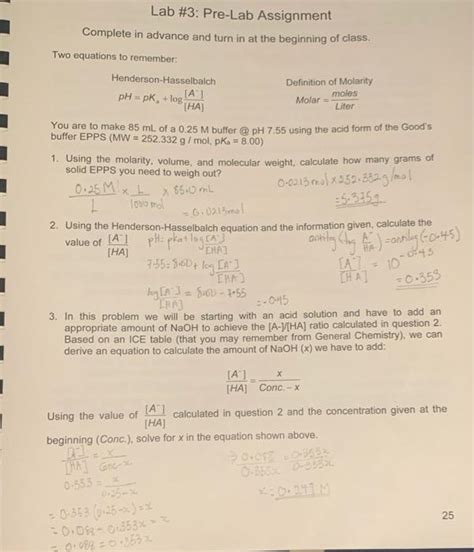 solved lab 3 pre lab assignment complete in advance and