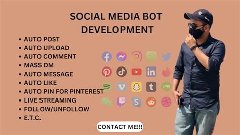 develop automated tiktok livestreaming bot telegram bot twitter bot