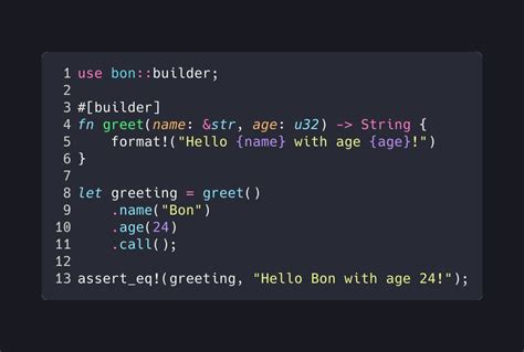 Orhun Parmaksız On Linkedin Rustlang Api Design Ergonomic Builder