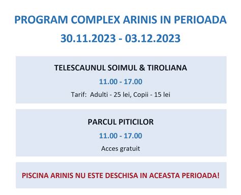 Complex Arinis Archives Primaria Orasului Gura Humorului