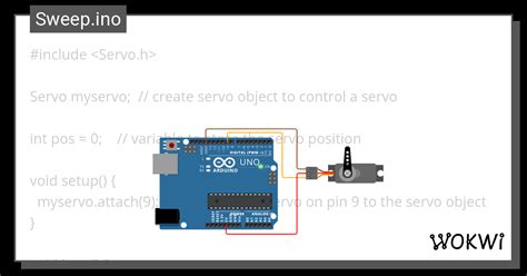 Servotest Wokwi Esp32 Stm32 Arduino Simulator