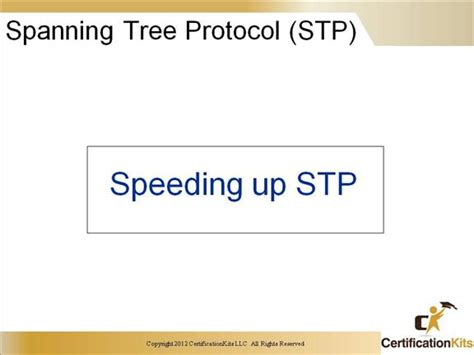 Cisco Ccnp Switch Speeding Up Stp