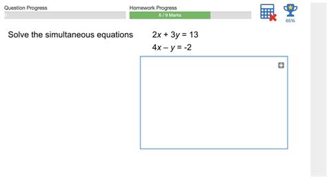 [free] 2x 3y 13 4x Y 2 Solve The Simaltaneous Equation