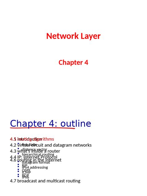 4 Network Layer Part 3 Pdf Routing Internet Protocols