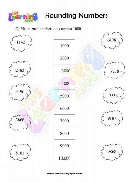 Download Free Printable Rounding Worksheets For Grade 3