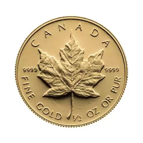 Canadian Gold Maple Leaf 10th Anniversary Proof Set 185 Oz 9999