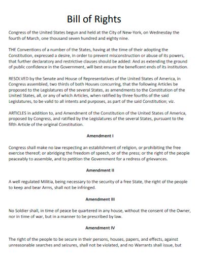 Free 40 Bill Samples In Pdf