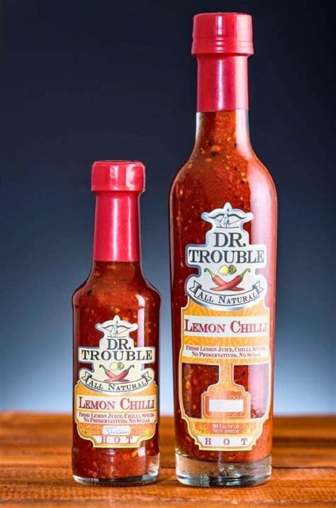 Lemon Chilli Dr Trouble Chilli Sauce Lemon Chilli