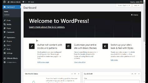 how to create a separate page for blog posts in wordpress