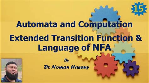 extended transition function and language of nfa using set former