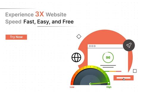 Premium Vector Boost Your Website Speed Banner Design Concept Template With Speedometer