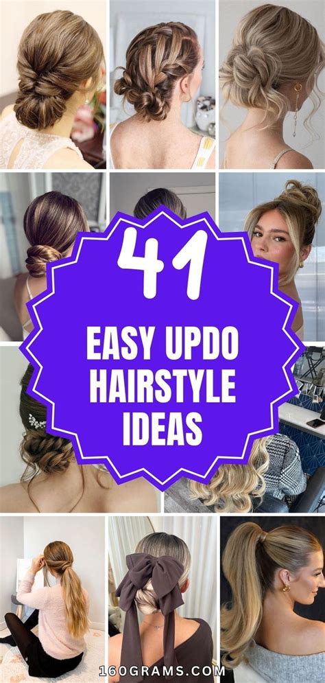 Pin On Easy Updo Hairstyles