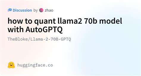 Theblokellama 2 70b Gptq · How To Quant Llama2 70b Model With Autogptq
