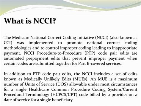 Ppt How To Use The Medicare National Correct Coding Initiative Ncci Tools Powerpoint