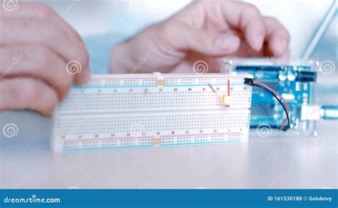 Microelectronic Engineering Microcontroller Led Stock Footage Video Of Animation Engineering