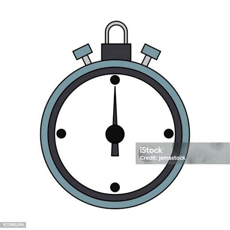 Simbol Jam Timer Ilustrasi Stok Unduh Gambar Sekarang Alarm Awal Konsep Cuaca Subjek